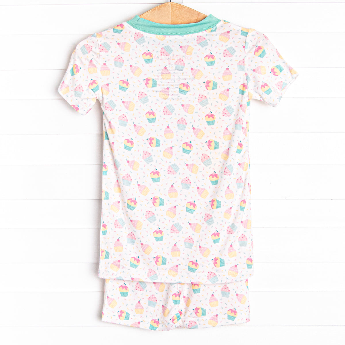 Sprinkle of Color Bamboo Pajama Short Set, Green – Stitchy Fish