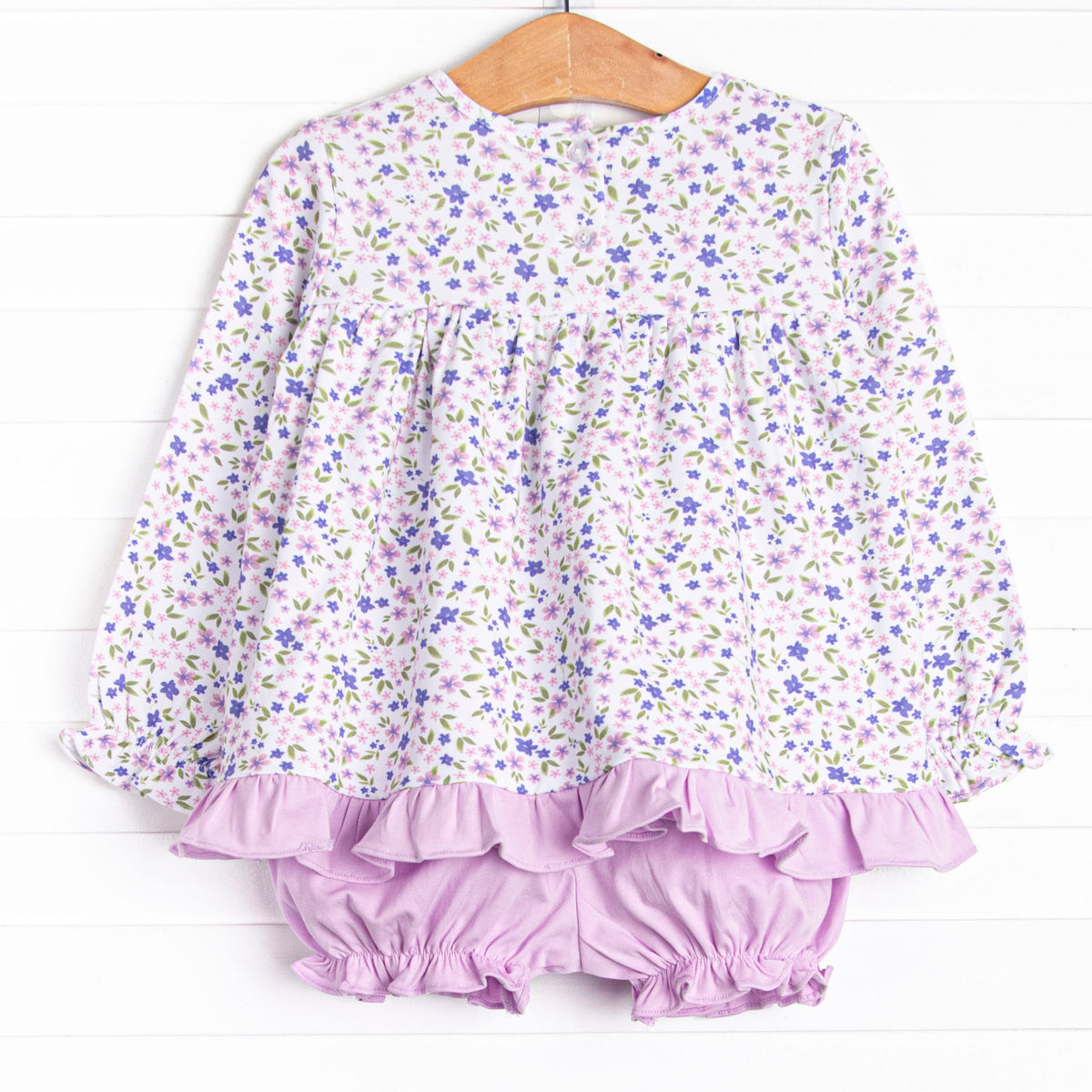 Penelope Purple Bloomer Set, Purple – Stitchy Fish