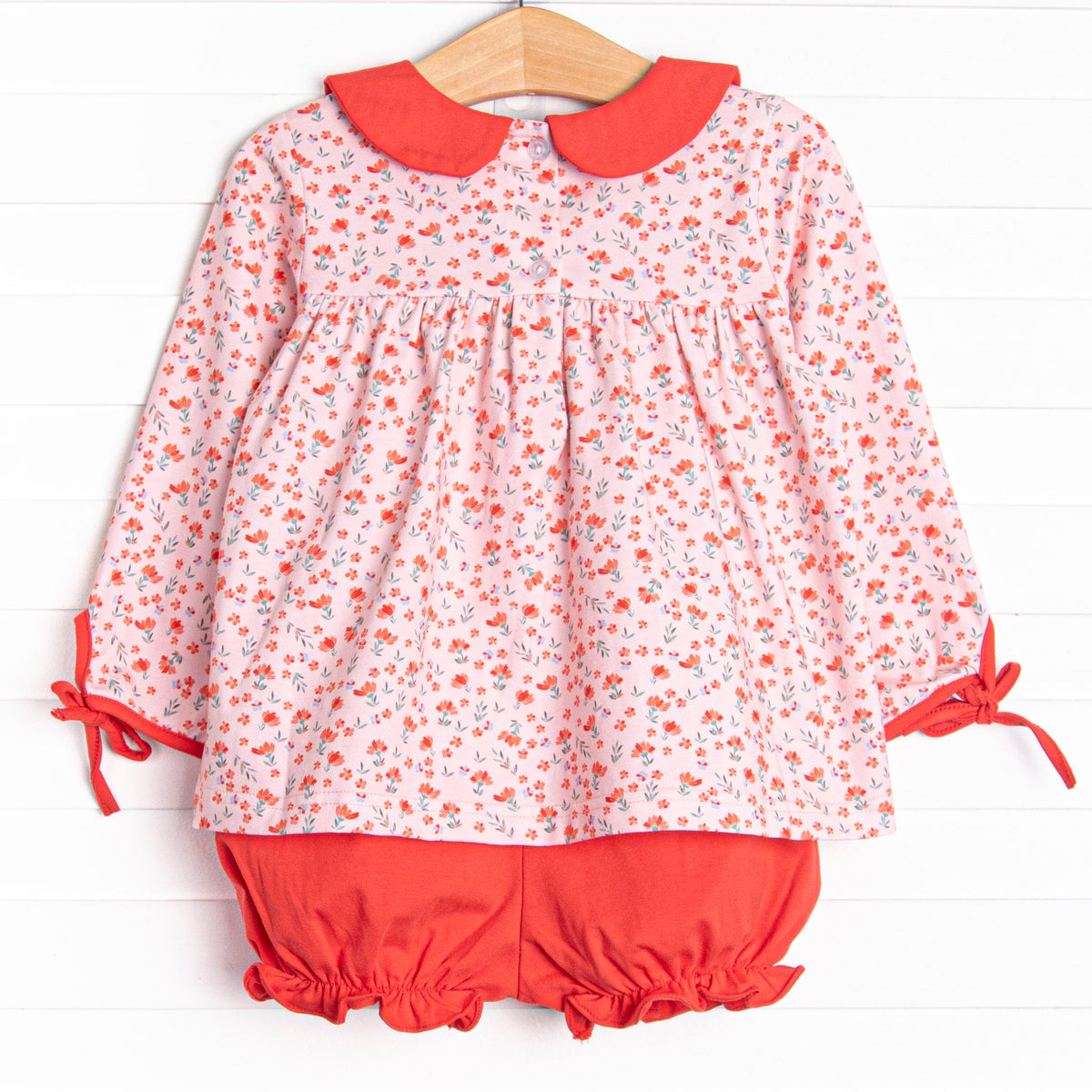 Rosie Red Buds Bloomer Set, Red – Stitchy Fish