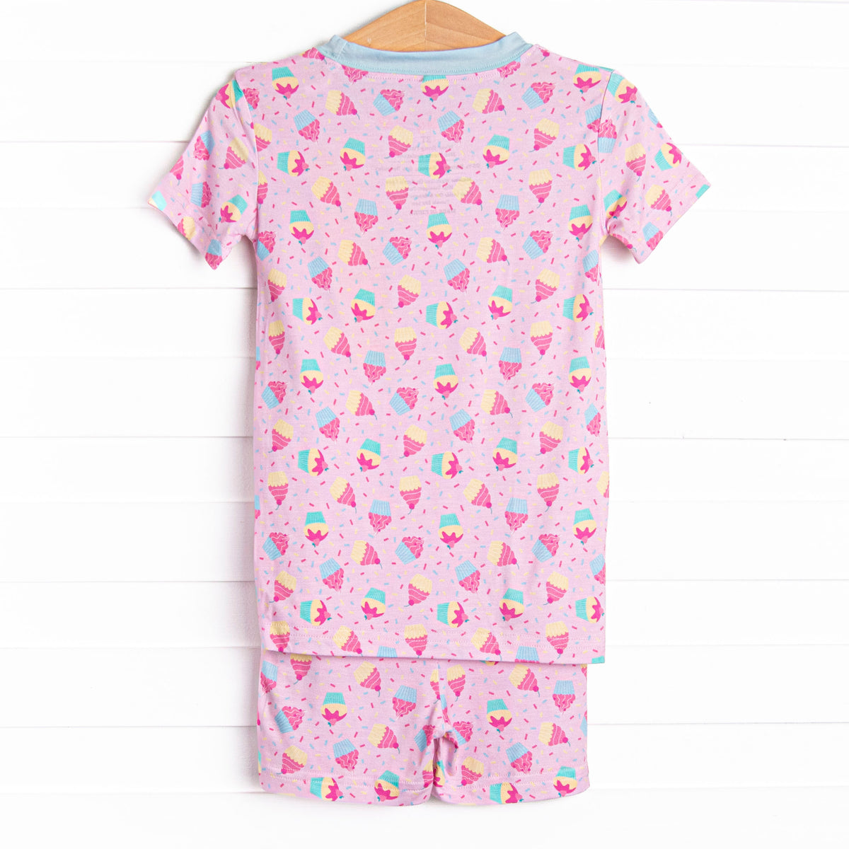 Sprinkle of Color Bamboo Pajama Short Set, Pink – Stitchy Fish