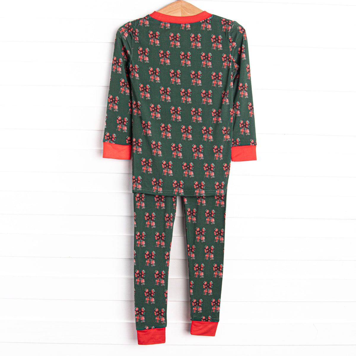 Christmas Cheer Bamboo Pajama Set, Green – Stitchy Fish