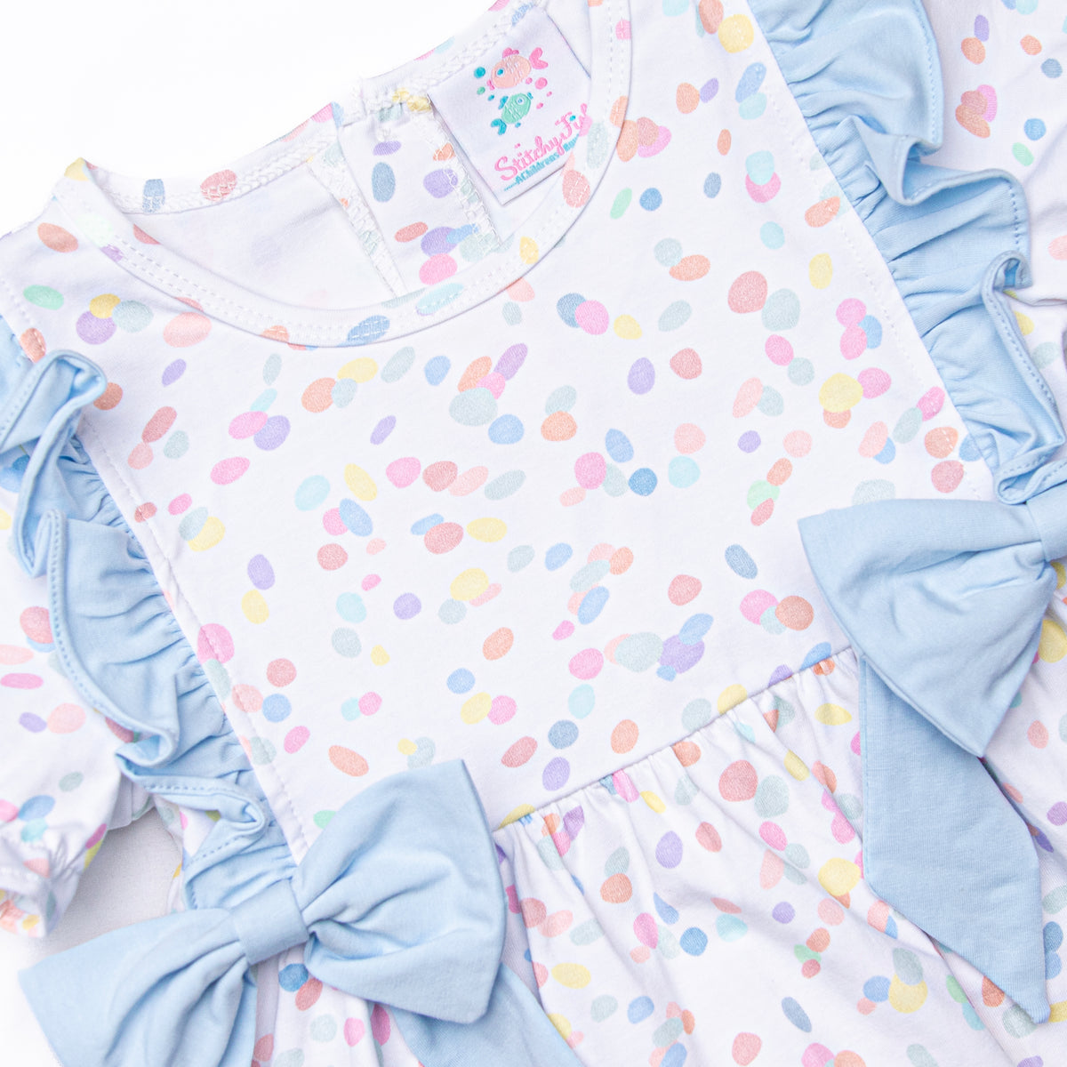 Celebrate Good Times Bubble, Blue – Stitchy Fish