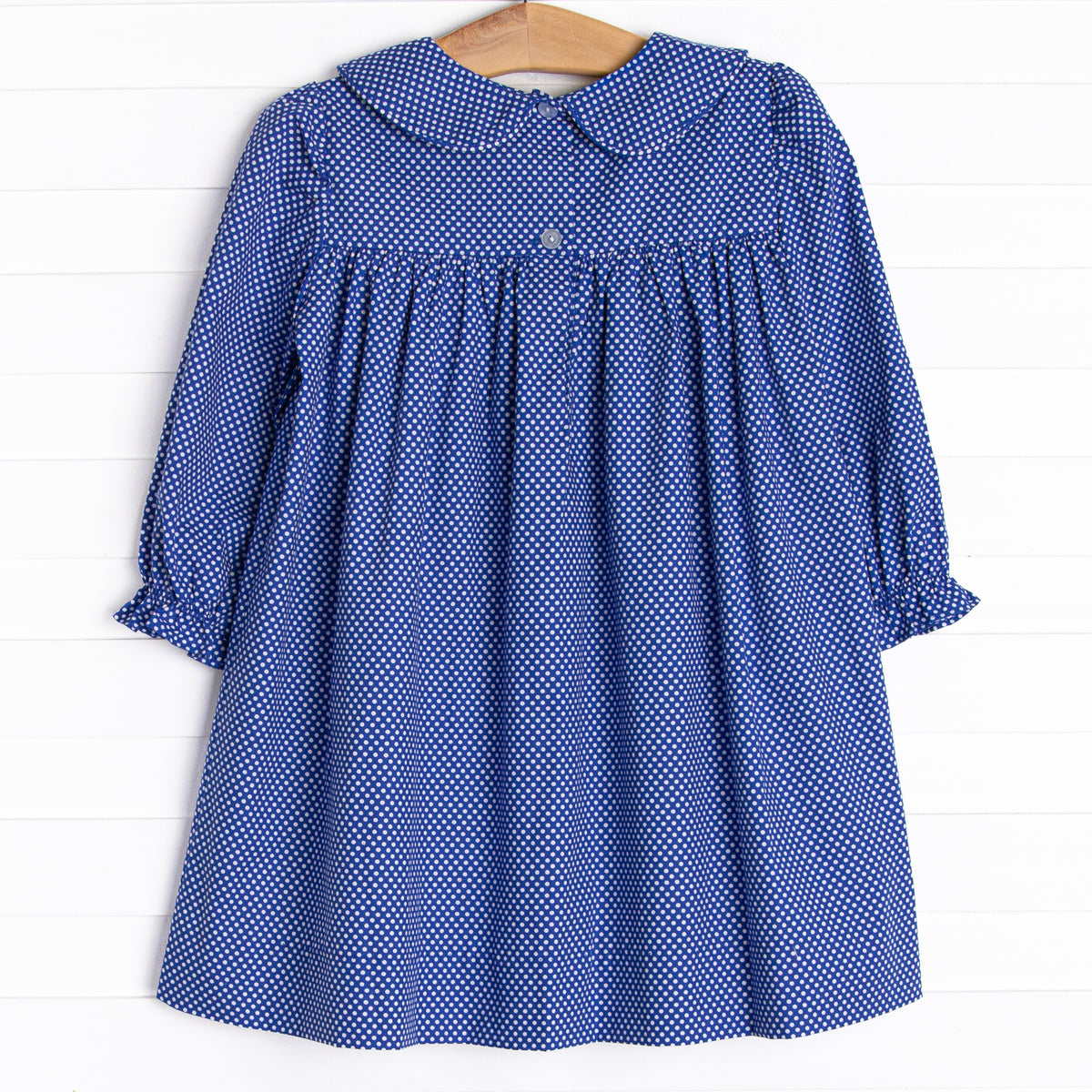 Elisabeth Dress, Blue – Stitchy Fish