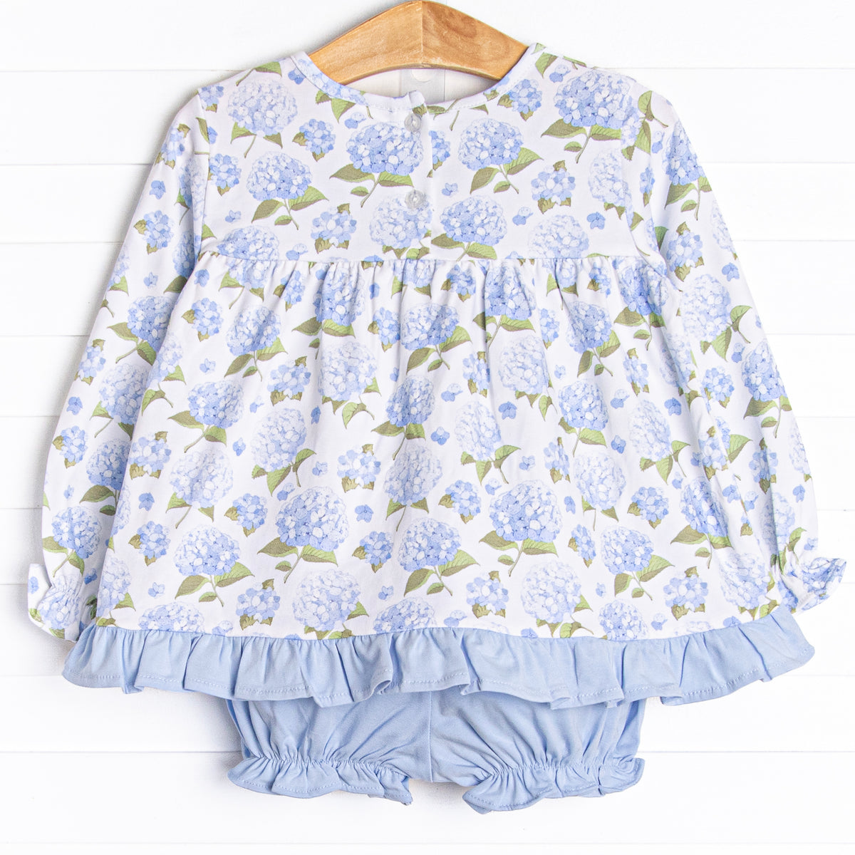 Hydrangea Blooms Bloomer Set, Blue – Stitchy Fish