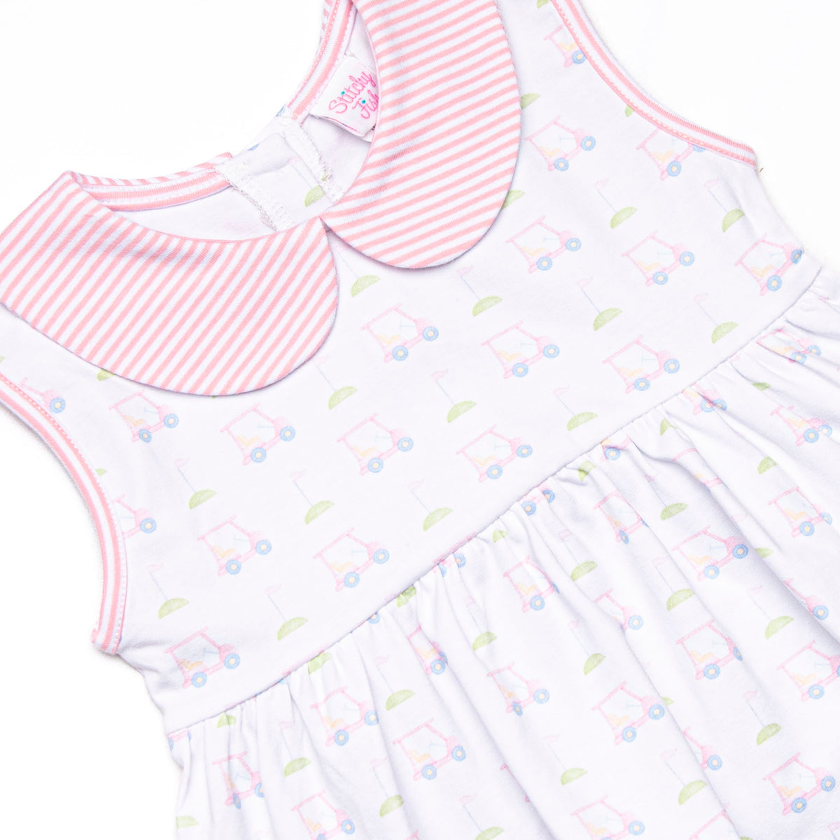 Country Club Cruisin' Ruffle Short Set, Pink – Stitchy Fish