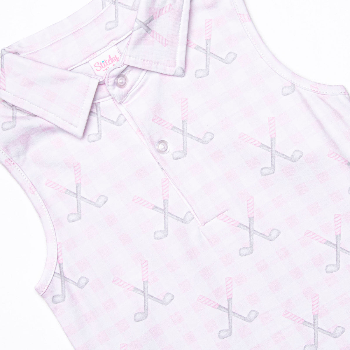 Country Club Caddy Dress, Pink – Stitchy Fish