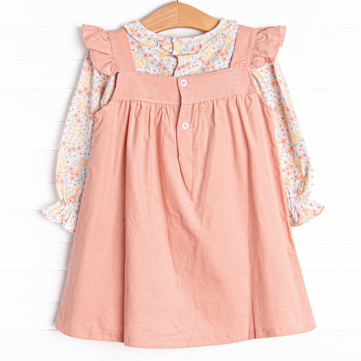 Frolic Through the Fields Jumper Set, Pink – Stitchy Fish