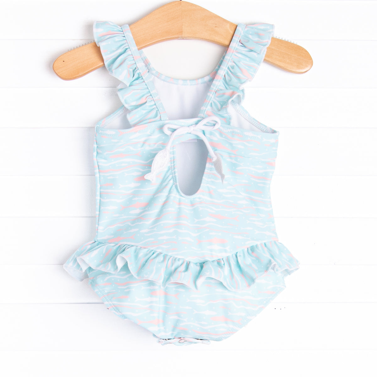 Quite the Catch One Piece, Blue – Stitchy Fish