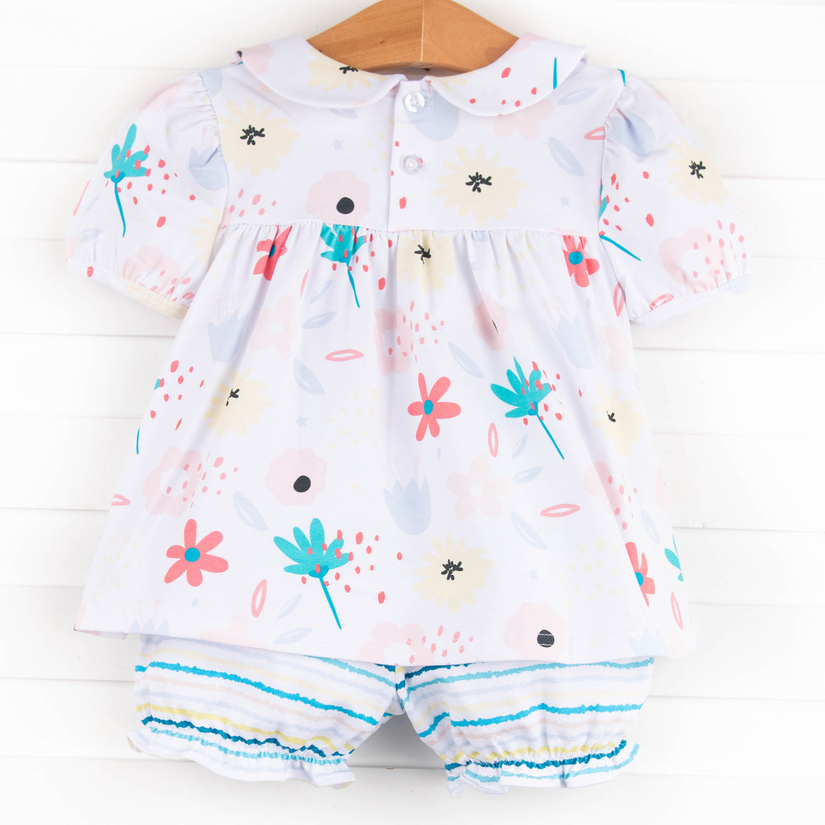 Sweet Fields Bloomer Set, Blue – Stitchy Fish